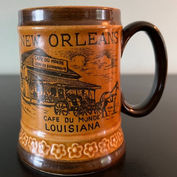 New Orleans | Dining | Vintage New Orleans Caf Du Monde Landmarks ...